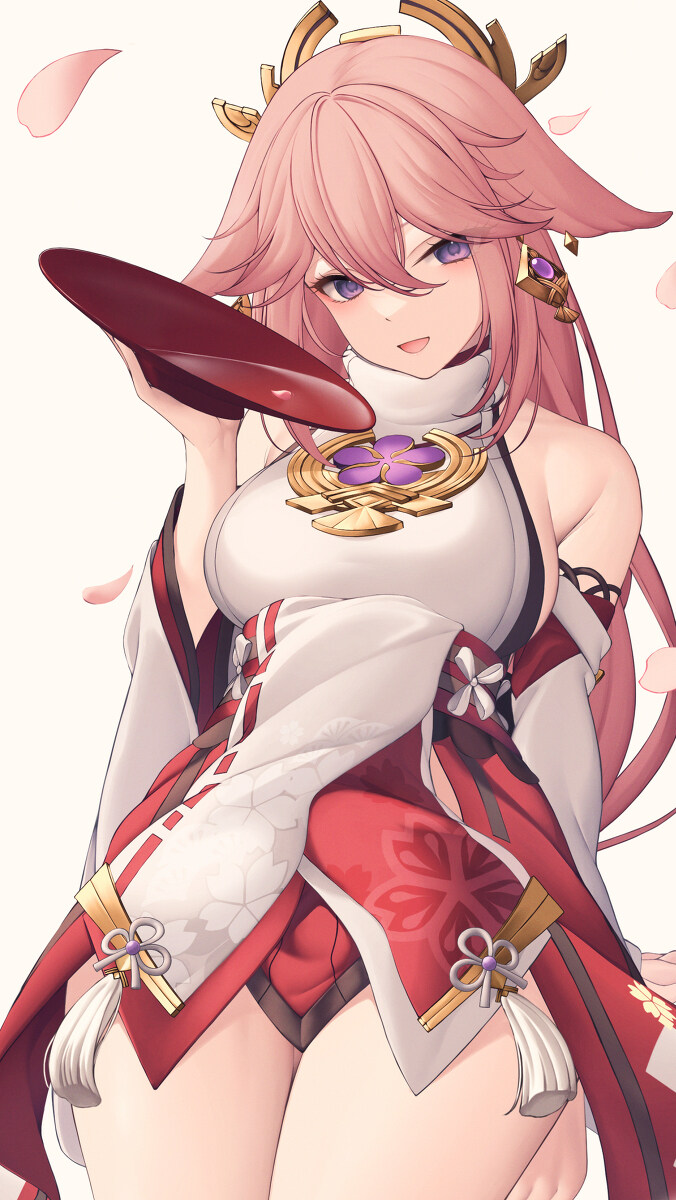 醉狂八重 原神 Genshin Impact 插画世界