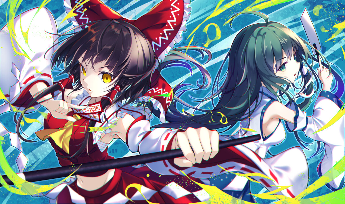 幻想乡的巫女 東方project 东方project 插画世界